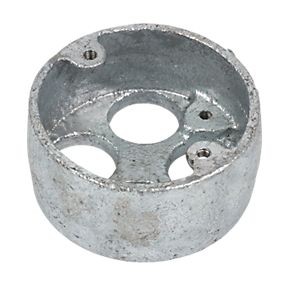 20mm 4 Hole Loop in Metal Conduit Box