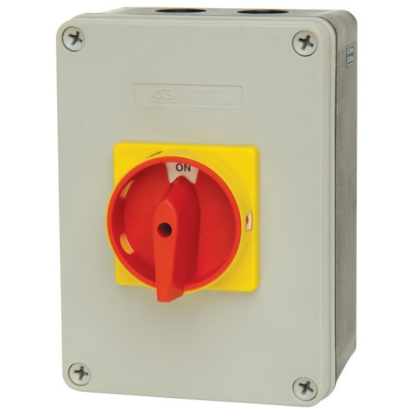 80A 4 pole rotary isolator