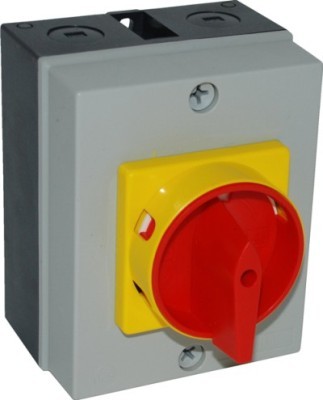 63A 3 pole rotary isolator