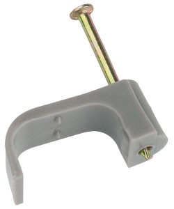 4.0mm-6.00mm Twin and earth cable clips per 100