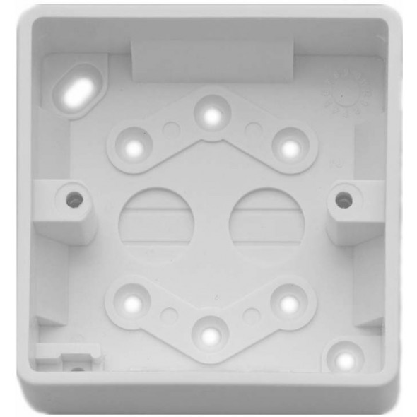 Single Surface Box 25mm (Use With Sockets-20&32A DP Switch)