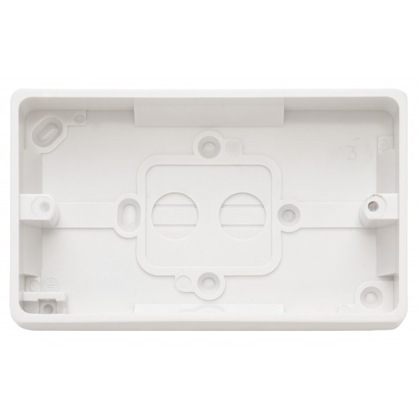 Double Surface Box 25mm (Use With Sockets-20&32A DP Switch)