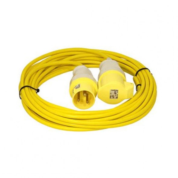 110V Yellow extension lead 16A x 15M