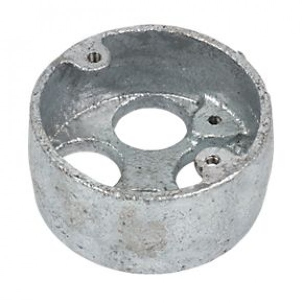 20mm 4 Hole Loop in Metal Conduit Box