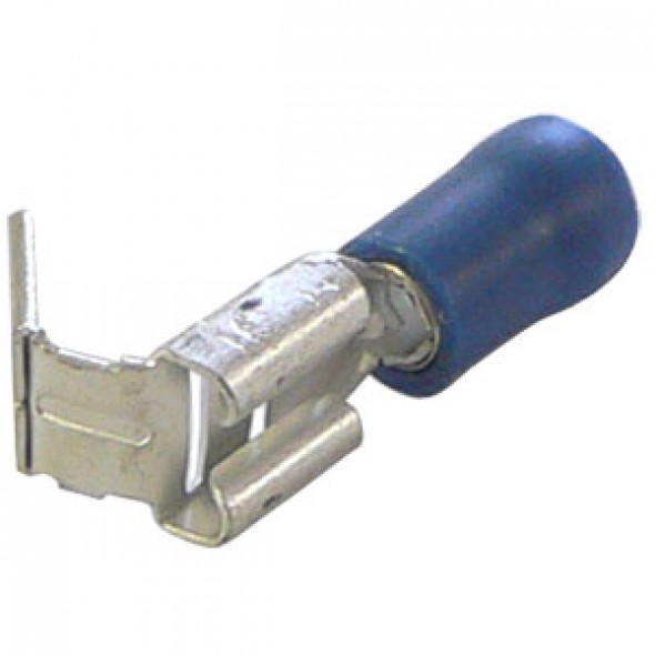 1.50-2.5mm x 6.3mm Blue Piggy back terminal cable lugs