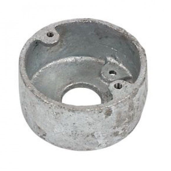 20mm 1 Hole Loop in Metal Conduit Box