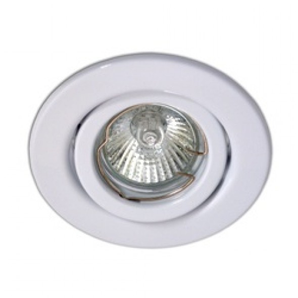 White Tilt GU10 Downlight