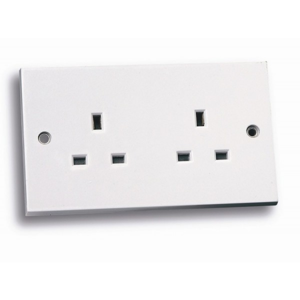 Niglon white sockets and switches